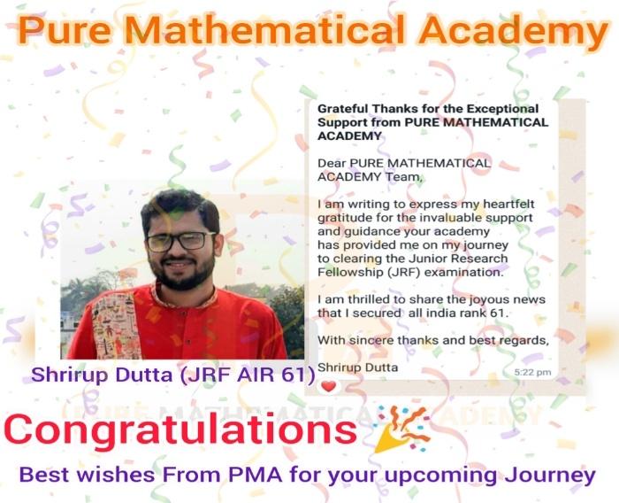 Pure Mathematical Academy, Pure Mathematical Academy Csir Net Fees,Best ...