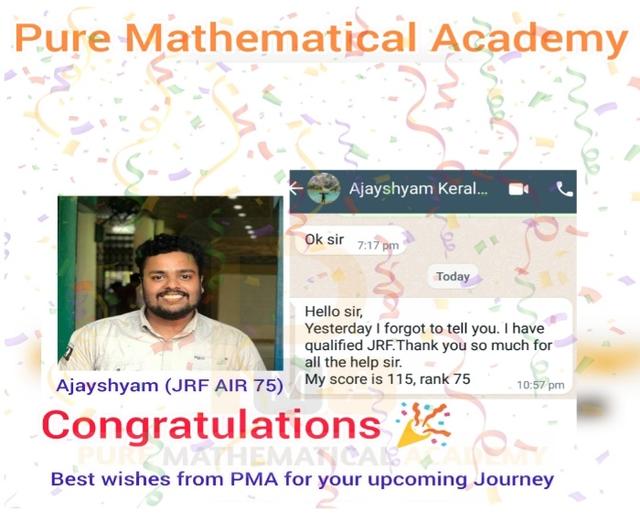 Pure Mathematical Academy, Pure Mathematical Academy Csir Net Fees,Best institute for CSIR NET ...