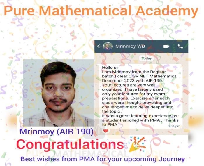 Pure Mathematical Academy, Pure Mathematical Academy Csir Net Fees,Best ...