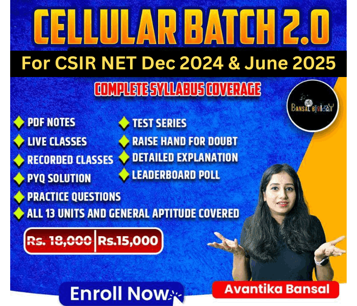 CSIR NET COURSES - Bansal Biology
