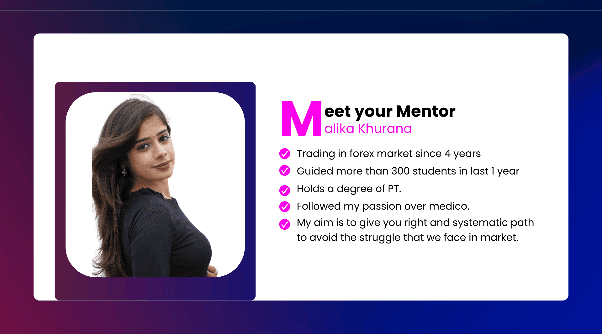 Home - Trade Like Malika