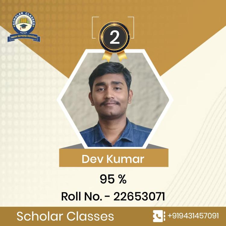 Our Toppers in 2024 - Scholar Classes