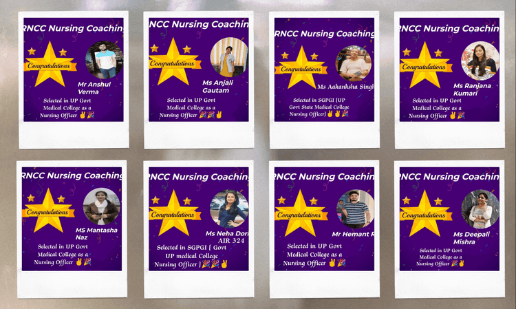 RNCC NURSING COACHING AND ONLINE TEST SERIES