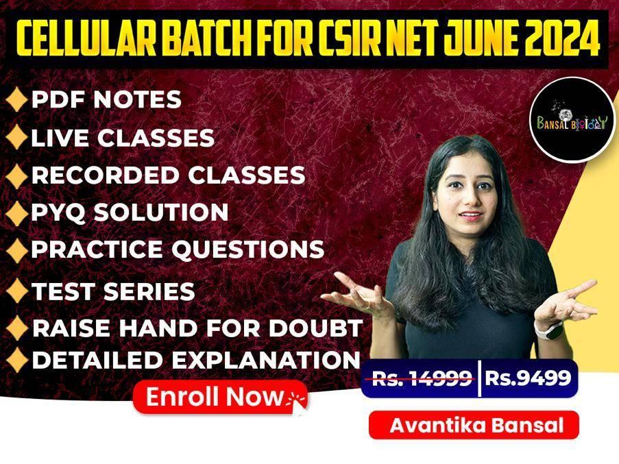 CSIR NET COURSES - Bansal Biology
