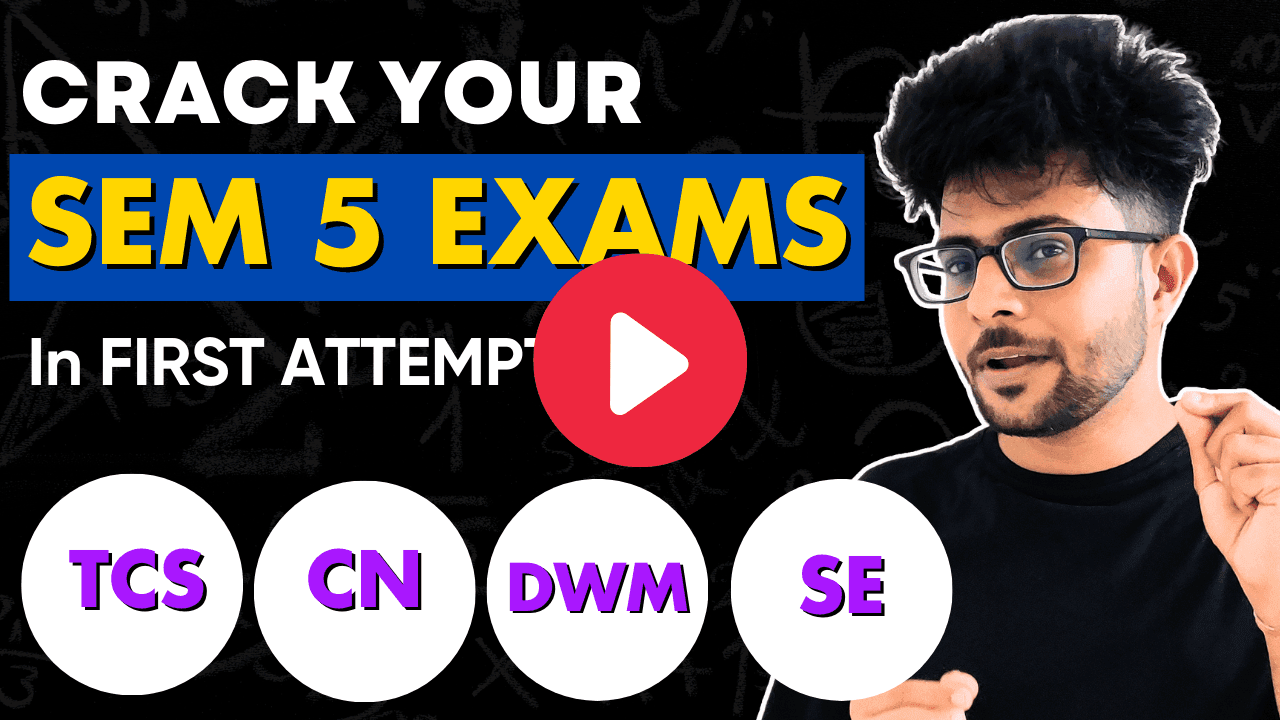 Sem 5 Comps Bundle [ TCS + DWM + CN + SE ]