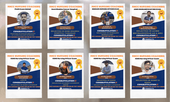 RNCC NURSING COACHING AND ONLINE TEST SERIES