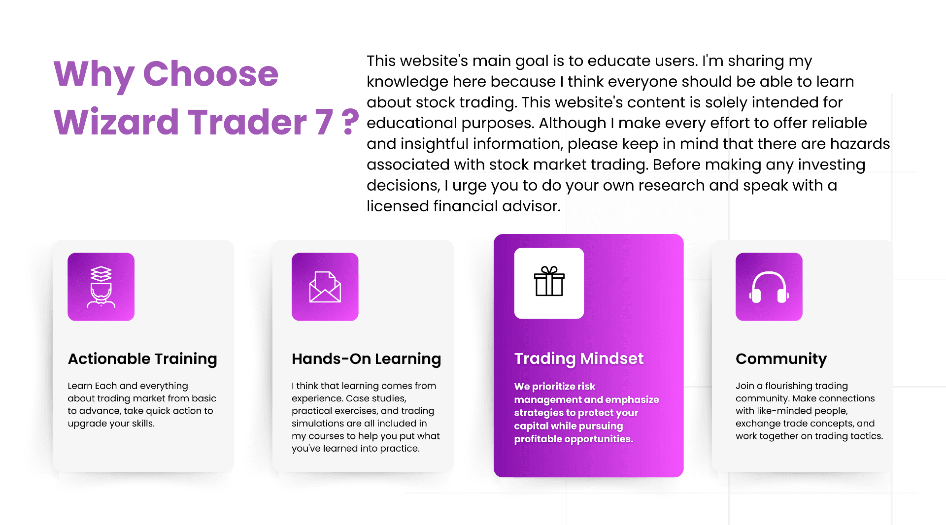 About Us - Wizard trader 7