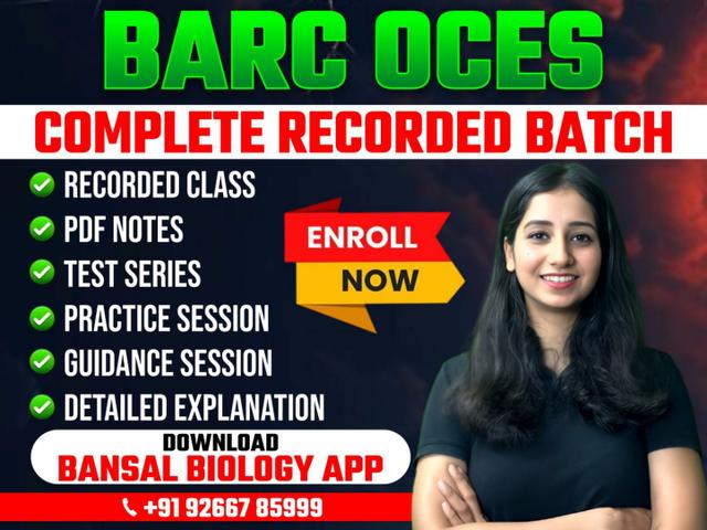 Barc Oces Bansal Biology