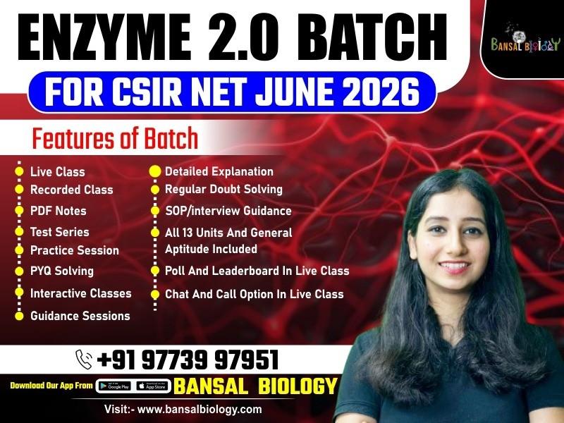 CSIR NET COURSES - Bansal Biology