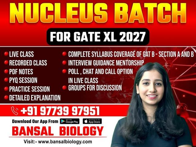 GATE Courses - Bansal Biology