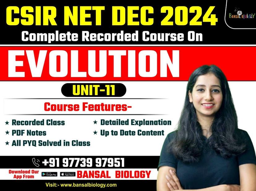 CSIR NET COURSES - Bansal Biology