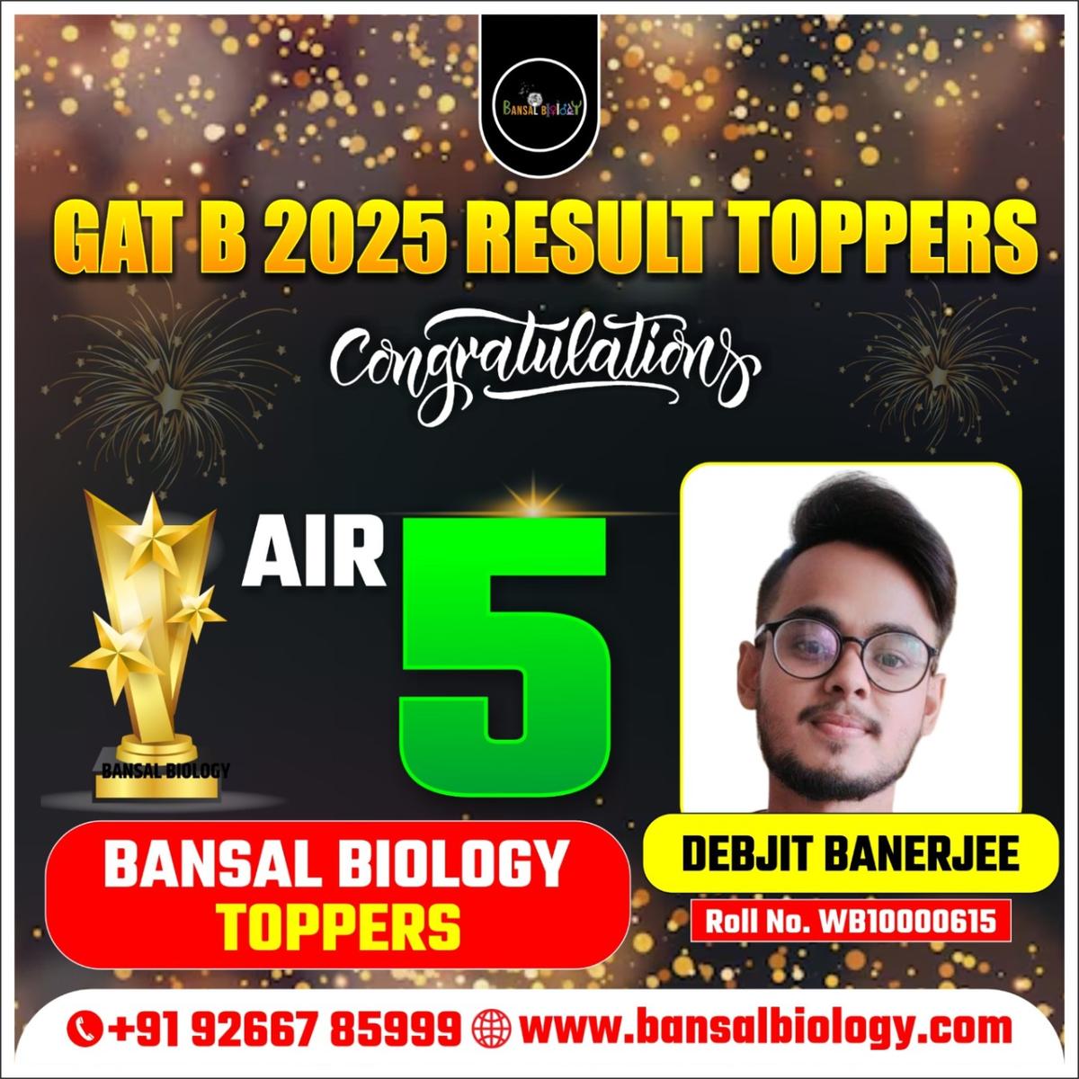GAT B - Bansal Biology