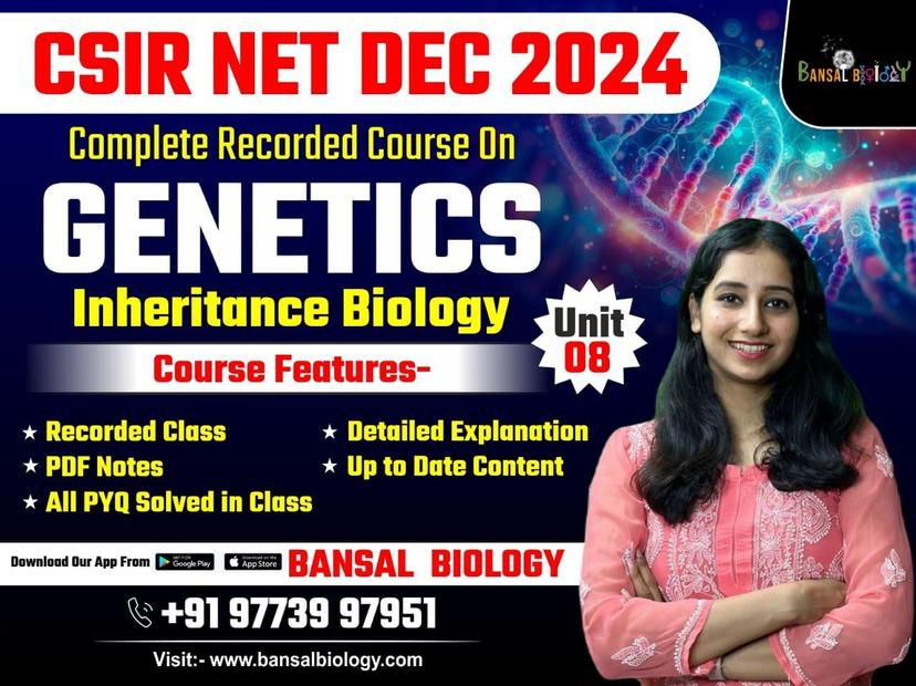 CSIR NET COURSES - Bansal Biology