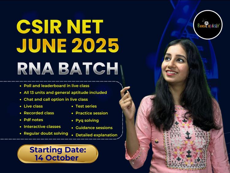 CSIR NET COURSES - Bansal Biology