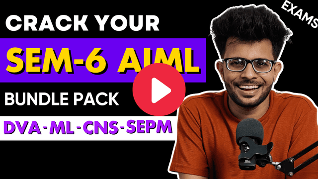Sem 6 AIML / AIDS Bundle [ ML - DVA - CSS - SEPM ]